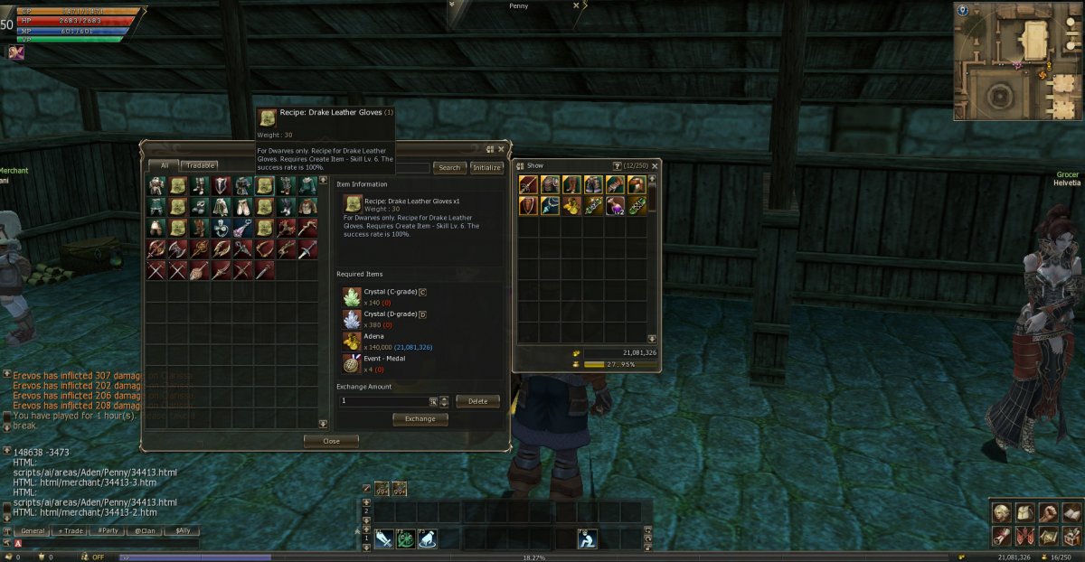 Craft Information - Server Wiki - Mithrilmines.eu